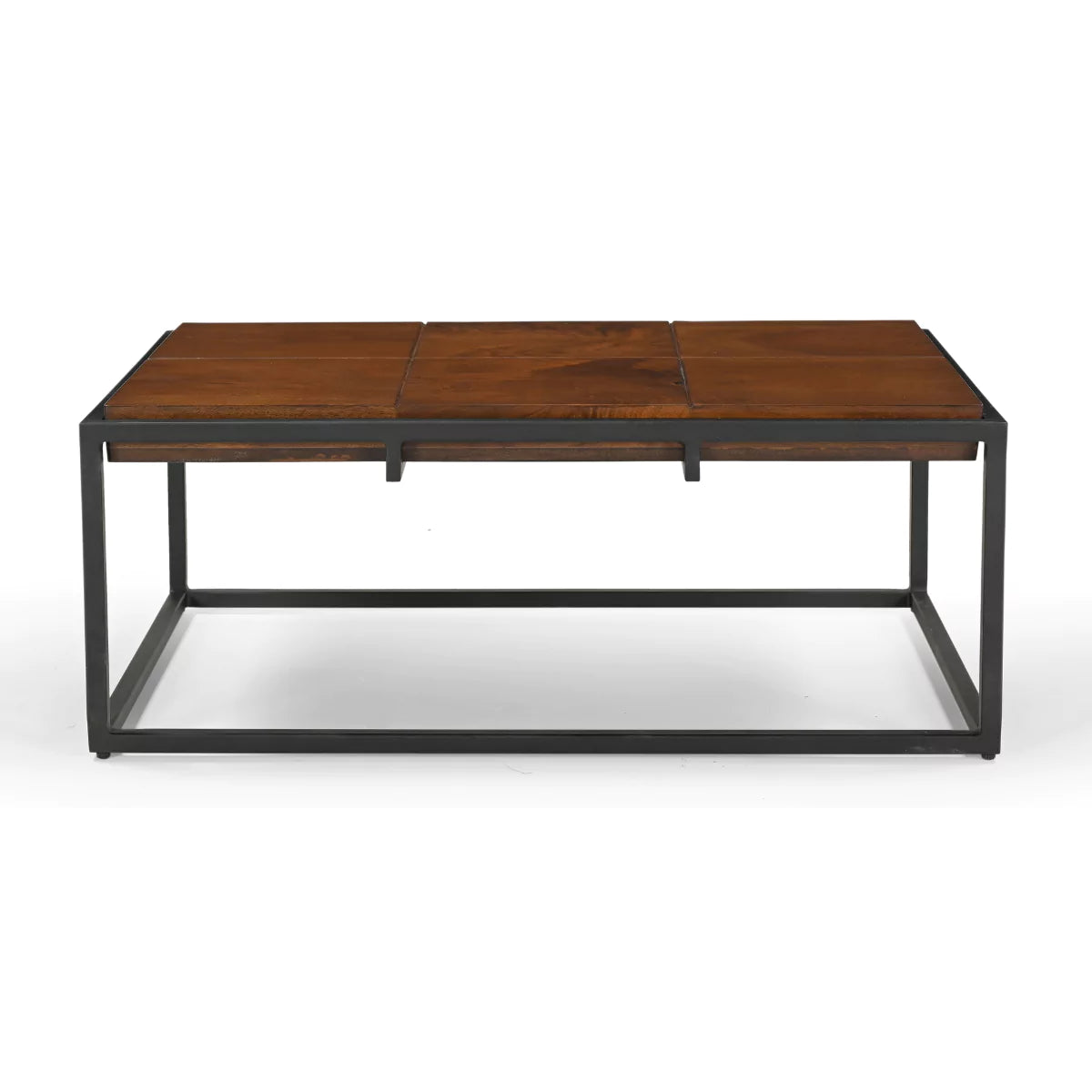 Metron Modern Solid Acacia Wood Rectangle Center Table – RadiantFurn