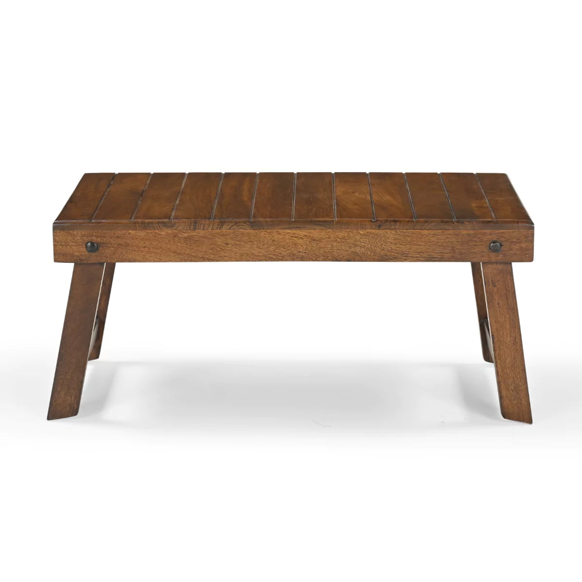 Slatford Solid Wood Rustic Rectangle Breakfast Table – RadiantFurn