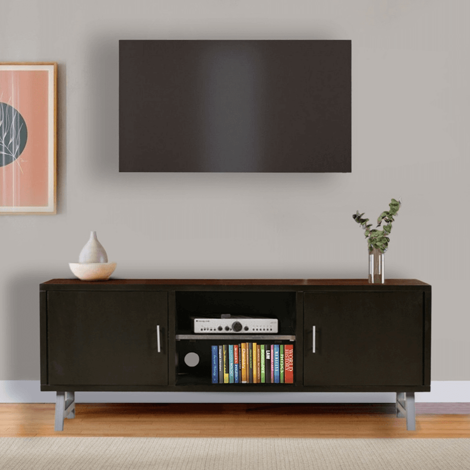 Buy Wooden TV Units Online At Best Prices in India - RadiantFurn